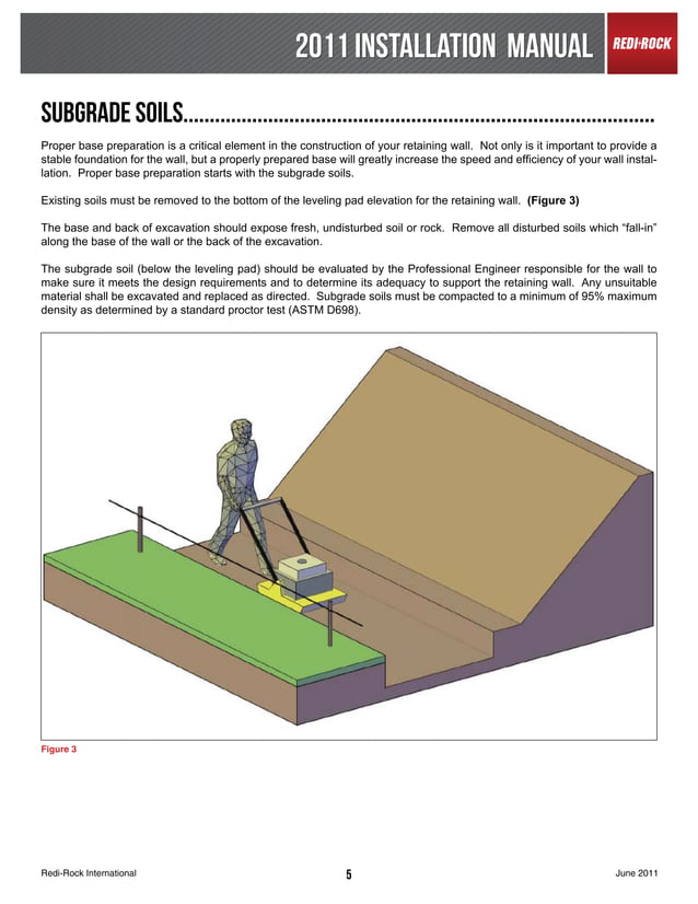 Redi-Rock Installation Manual - Eagle West Precast | PDF