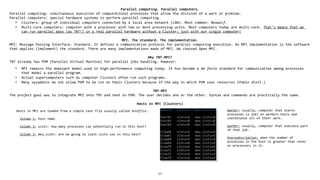 MPI in TNT for parallel processing | PDF | Operating Systems | Computer Software and Applications