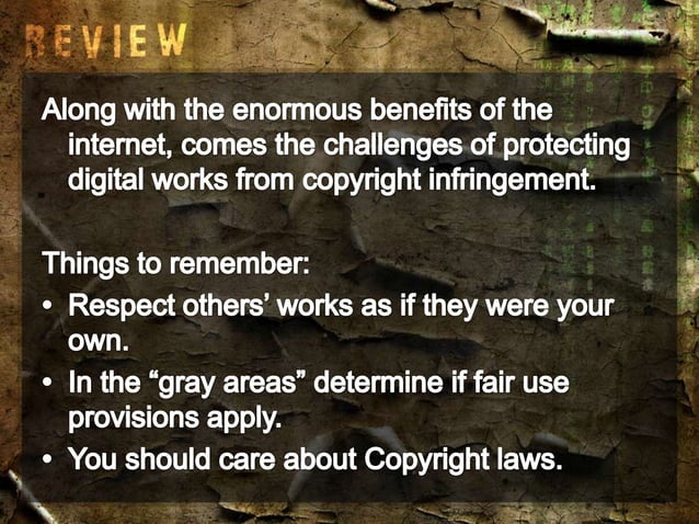 Lesson on Digital Ethics & Copyrights | PPT
