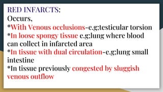 RED INFARCTS powerpoint presentation basics | PPTX