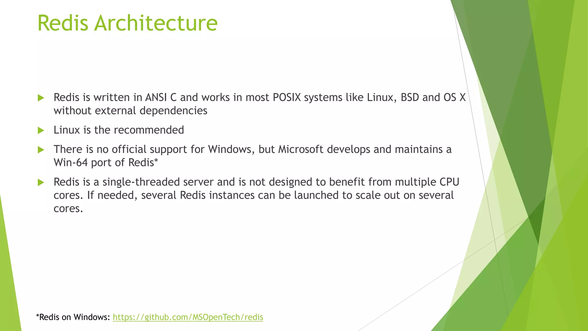 Redis introduction | PPTX