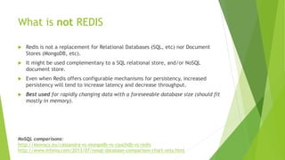 Redis introduction | PPTX