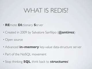 Redis Everywhere - Sunshine PHP | PPT