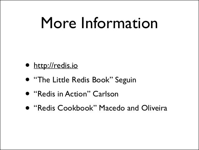 A Brief Introduction to Redis