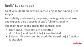 Redis Lua Scripts | PDF