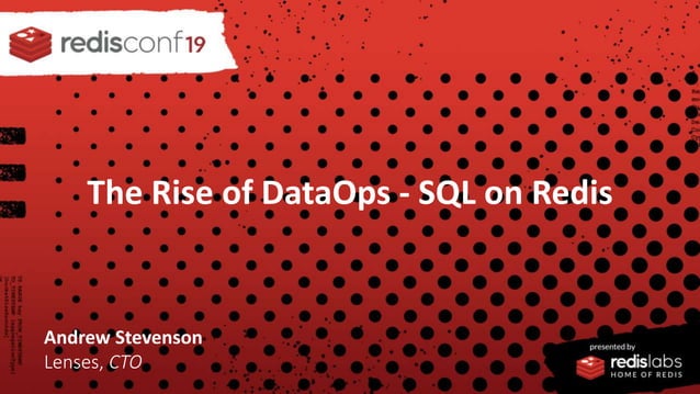 Redis rise of Dataops | PPT