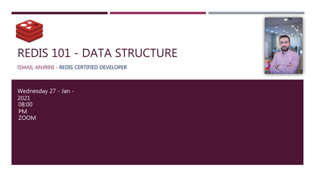 Redis 101 Data Structure | PPT