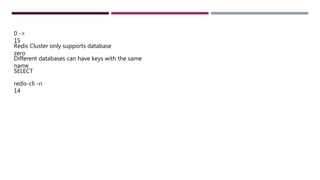 Redis 101 Data Structure | PPT