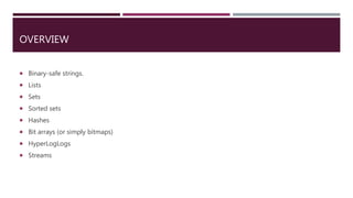 Redis 101 Data Structure | PPT