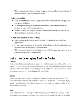 Redis as a Cache Boosting Performance and Scalability | PDF | Databases | Computer Software and ...