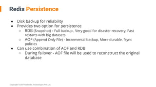 Redis as database - HashedIn | PPT