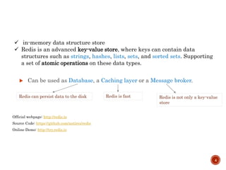 Introduction to Redis | PPTX