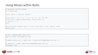 Developing and Deploying Edge Analytics with Redis | PPT