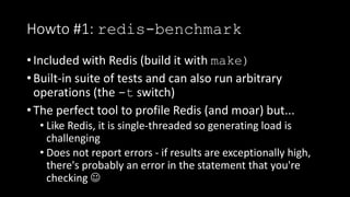 Benchmarking Redis by itself and versus other NoSQL databases | PPT