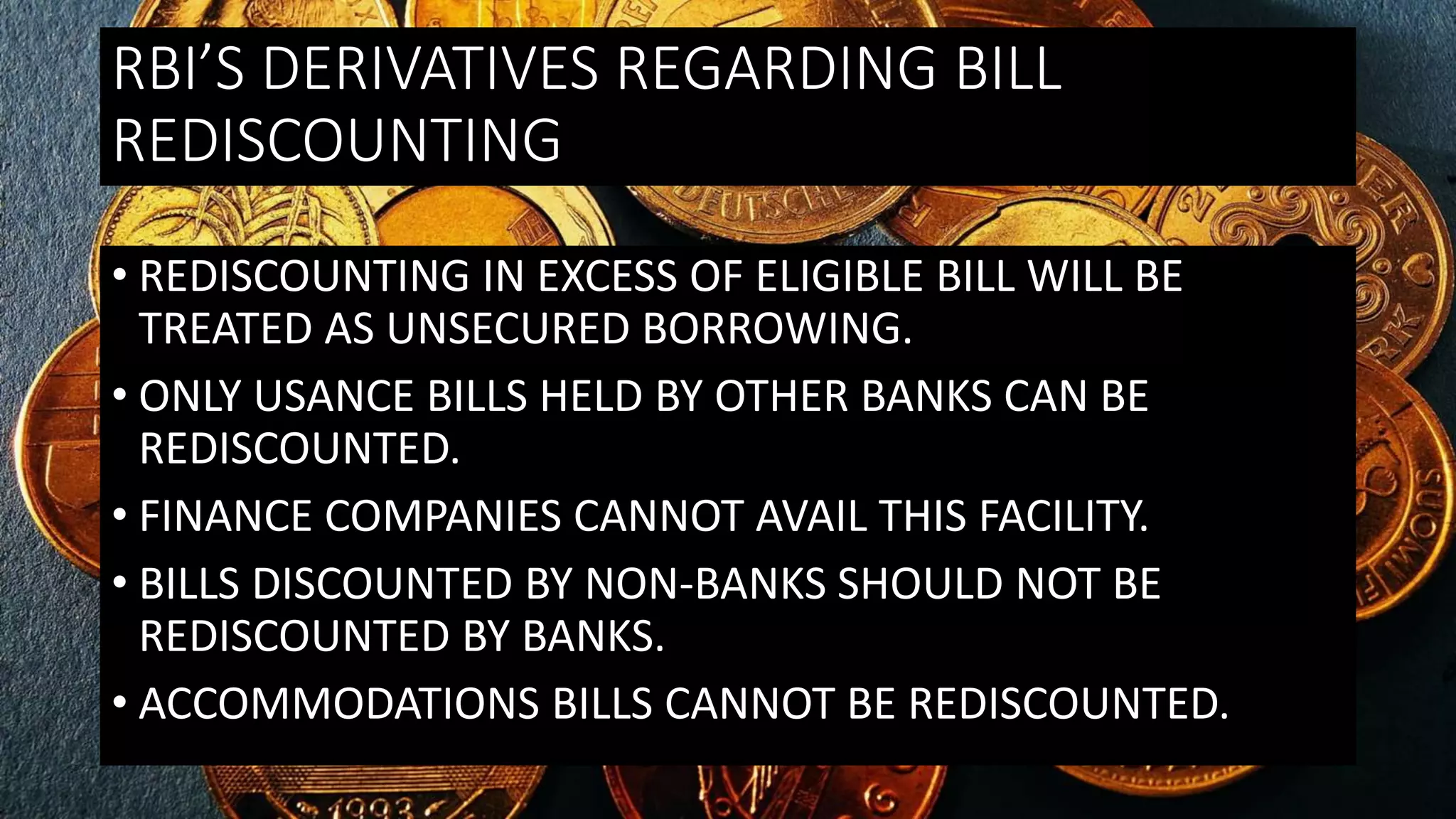 Rediscounting bills | PPTX