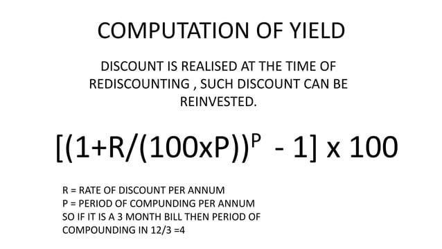 Rediscounting bills | PPTX | Business Banking & Finance | Business