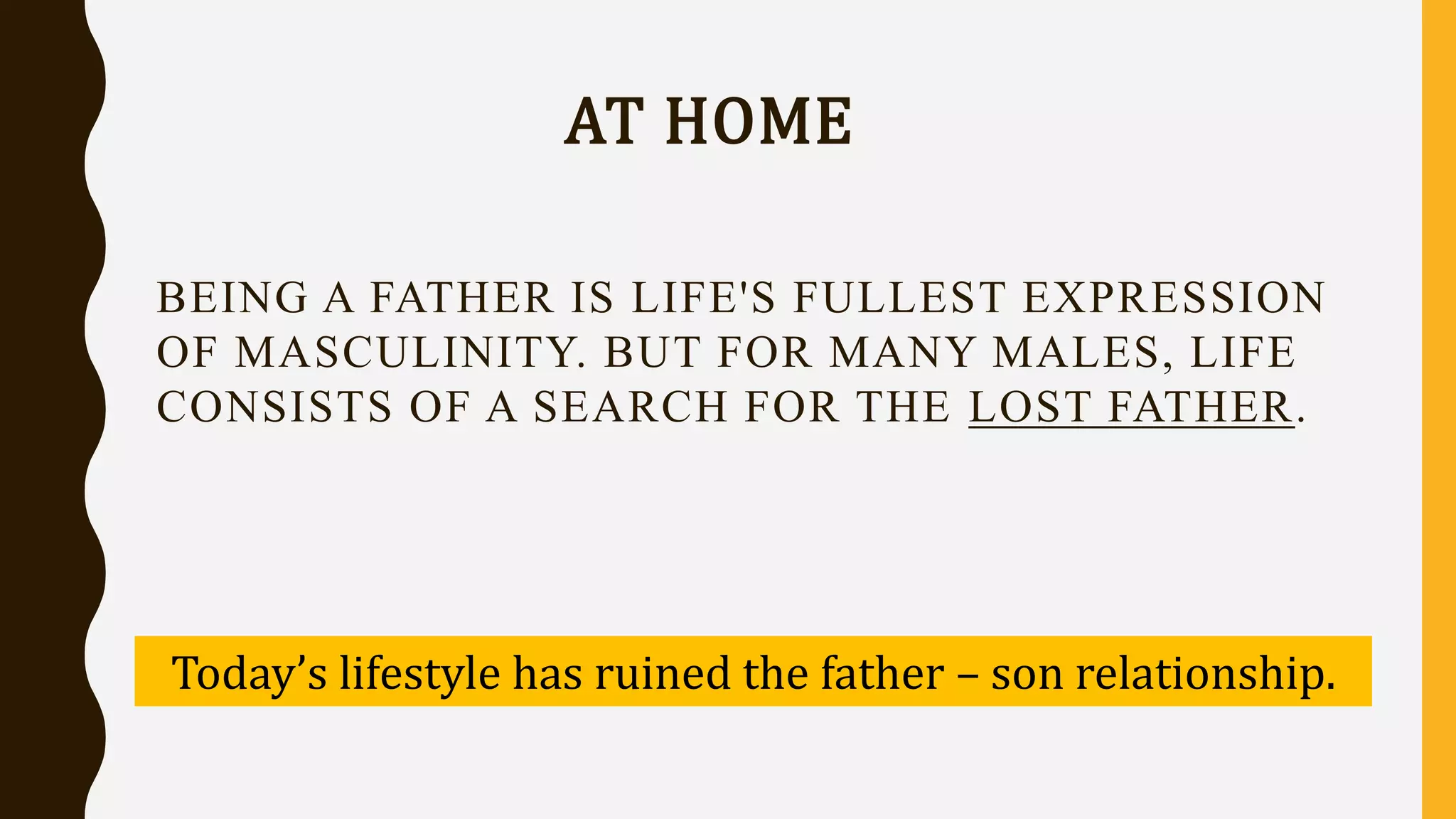 Rediscovering masculinity | PPT