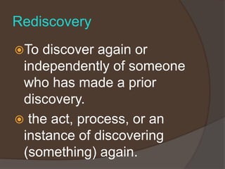 Rediscovery of the philippines | PPTX