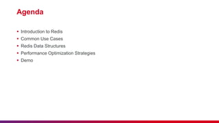 Redis data structure and Performance Optimization | PPT