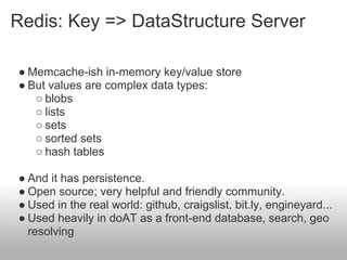 Introduction to redis - version 2 | PPT