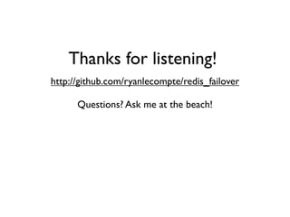 Handling Redis failover with ZooKeeper | KEY