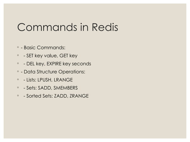 Redis_Presentation.pptx ppt on redis and | PPT