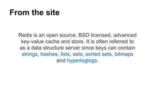 Redis for duplicate detection on real time stream | PPT