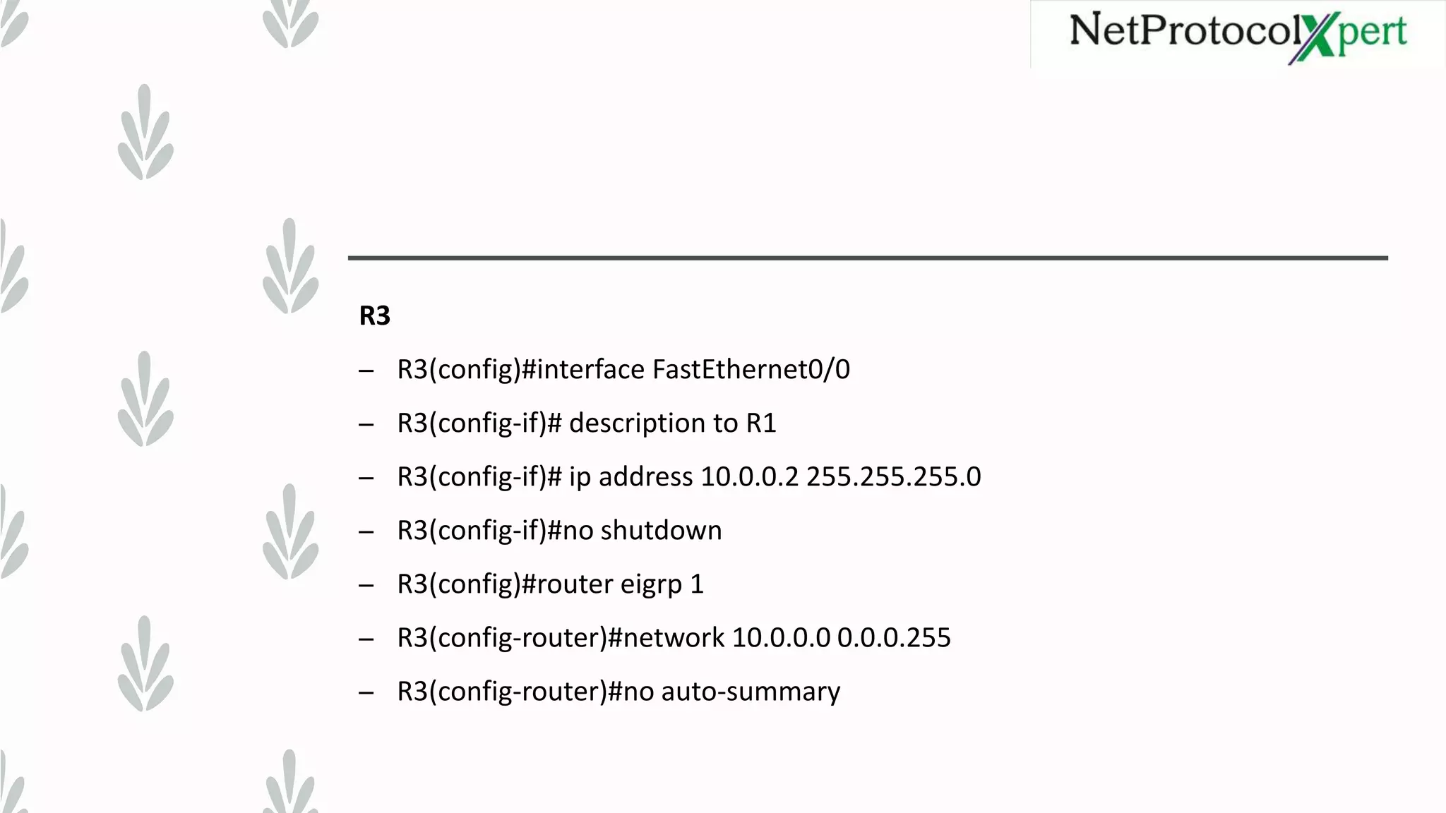 Redistribution into EIGRP | PPTX | Computer Networking | Computing