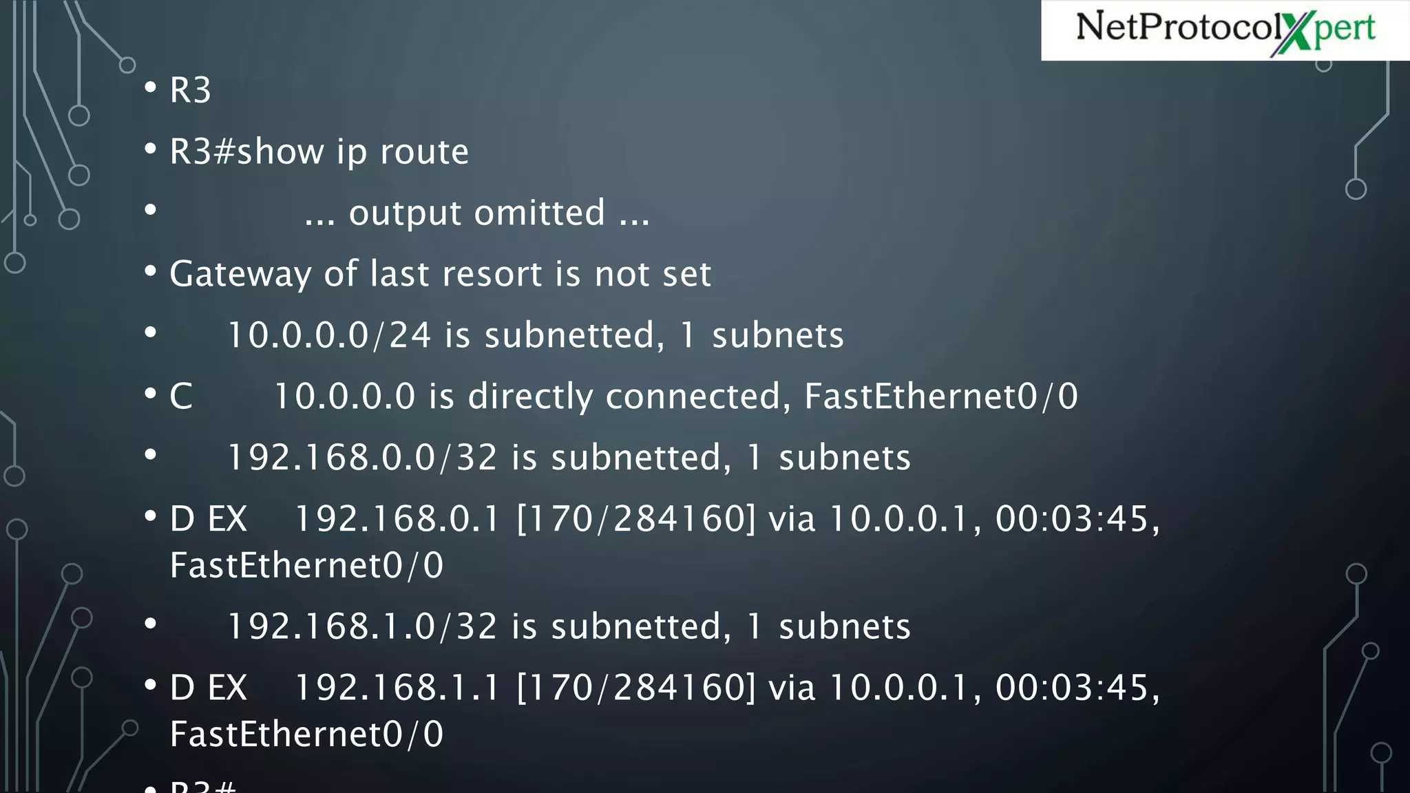 Redistribution into EIGRP with Route Maps | PPTX | Computer Networking | Computing