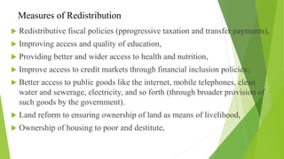 Redistribution with growth | PPT
