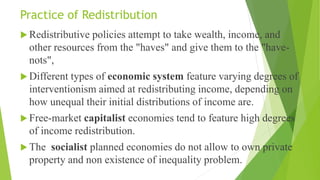 Redistribution with growth | PPT