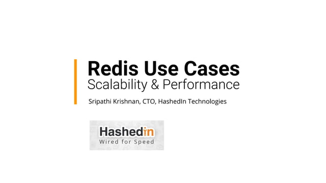Redis Use Cases - Performance & Scalability | PDF | Computer Software ...