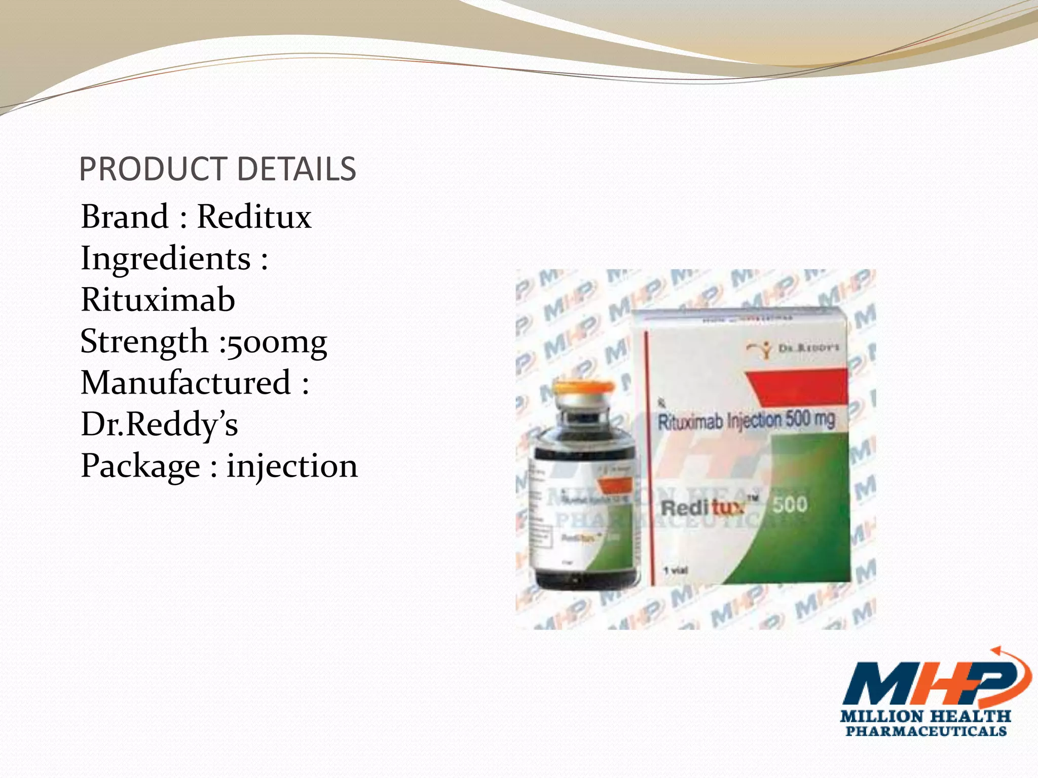 Reditux 500 mg injection | PPT