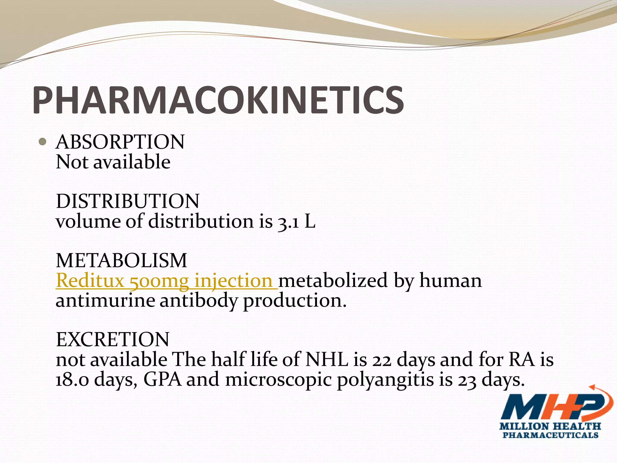 Reditux 500 mg injection | PPT | Free Download