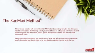 Digital Marketing: Marie Kondo Style | PPT