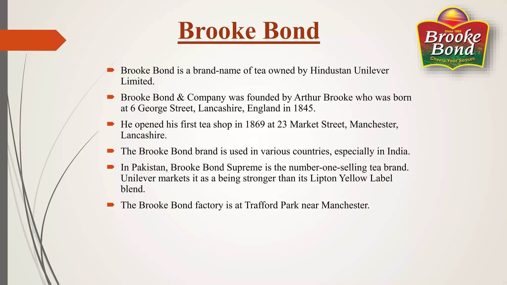 Brooke Bond Red label | PPTX