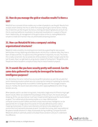 Red lambda FAQ's | PDF