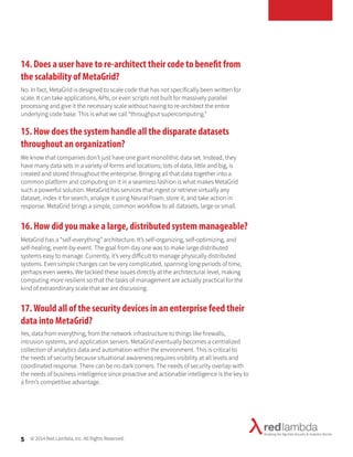 Red lambda FAQ's | PDF