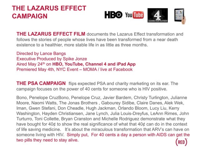 (Red) lazarus effect ppt | PPT