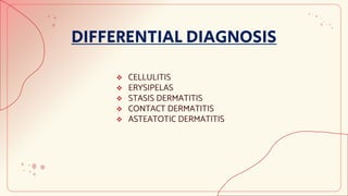 RED LEG PPT DERMATOLOGY PRESENTATION.pptx | Foot Health | Diseases and ...