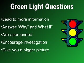 Red light green light questions | PPT