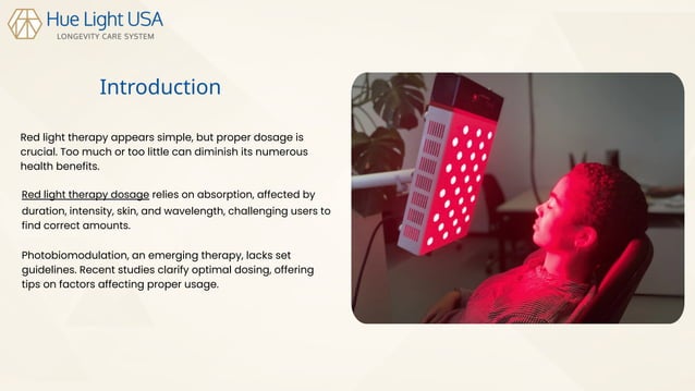 Red Light Therapy Dosage: What’s the Right Dose for Your Condition? | PPT