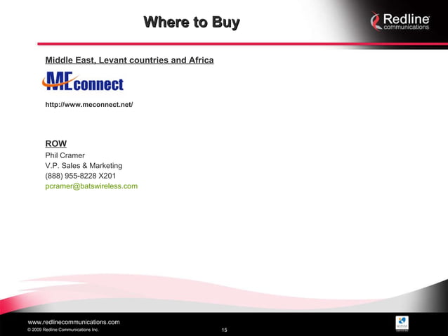 Redline Bats M Econnect | PPT