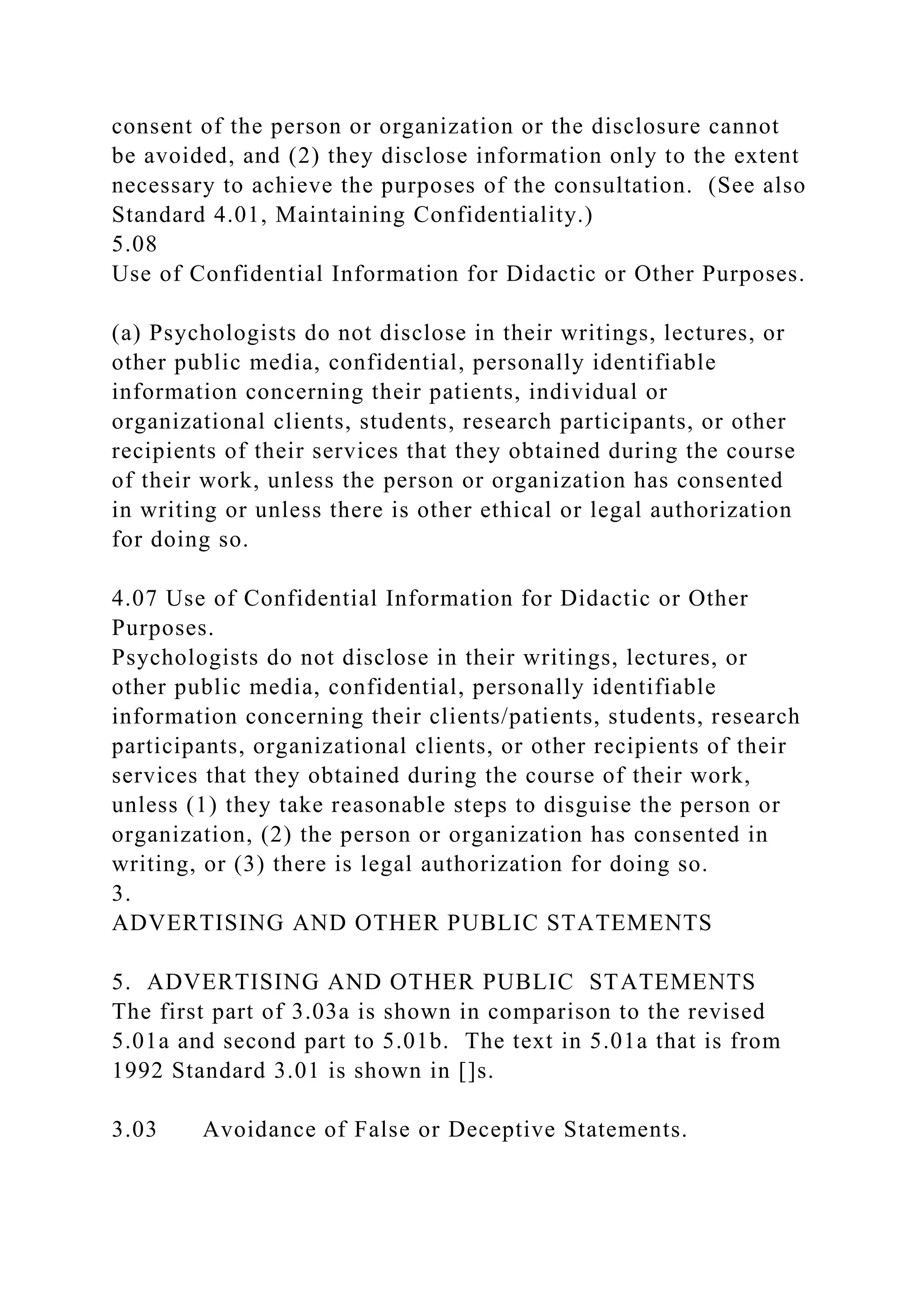 Redline Comparison of APA Ethical Principles of Psychologists an.docx ...