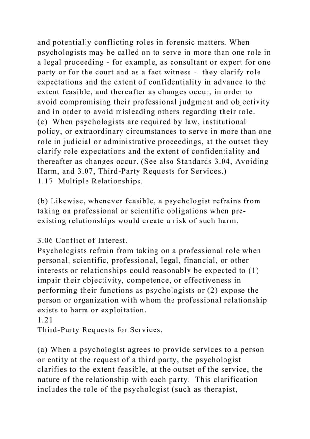 Redline Comparison of APA Ethical Principles of Psychologists an.docx ...