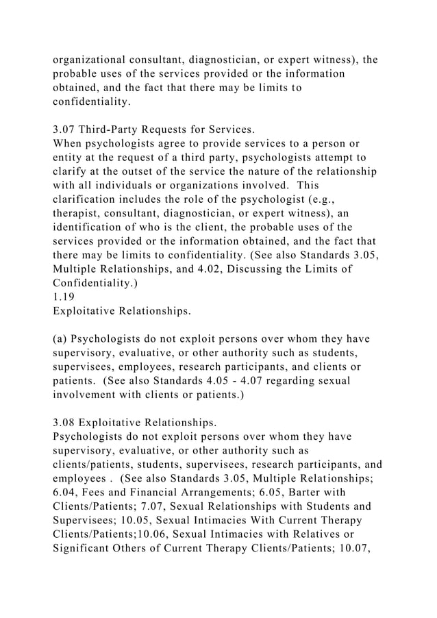 Redline Comparison of APA Ethical Principles of Psychologists an.docx ...