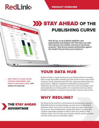 RedLink Publisher Dashboard Overview | PDF