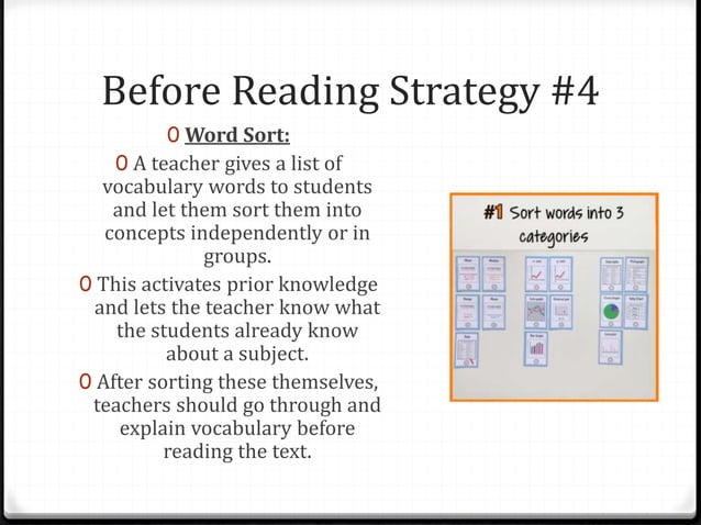 Before, During and After Reading | PPT
