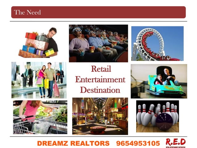 Red Mall, Retail Entertainment Destination , Ghaziabad | PPT
