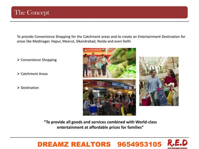 Red Mall, Retail Entertainment Destination , Ghaziabad | PPT
